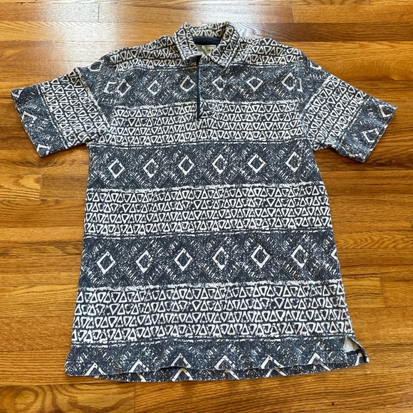 Shirts | Crazy 9s Geometrical Hipster Grandpa Polo Shirt Arizona Jeans ...